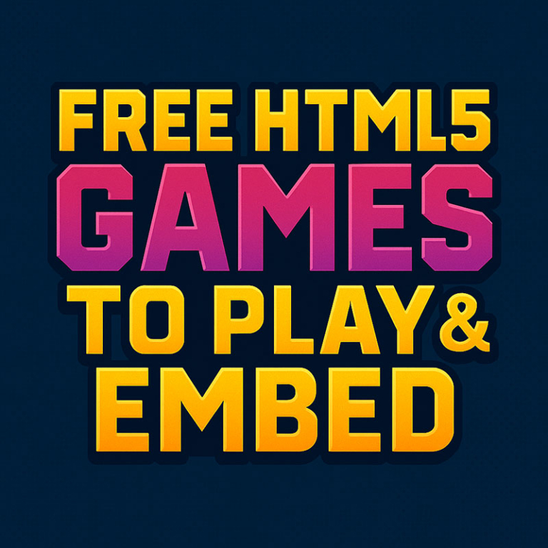 Free Embed Ready HTML5 Games | JitGames.co.in